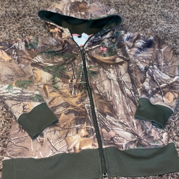 Under Armour | Jackets & Coats | Under Armour Real Tree Camo Jacket ...